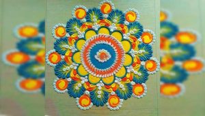 Latest Free Hand Simple Rangoli Designs (2025) - TailoringinHindi