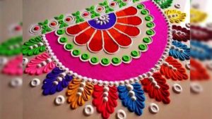 100+ New Free Hand Rangoli Designs (2025) Easy - TailoringinHindi