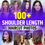 100+ Shoulder Length Haircuts (2025) Women - TailoringinHindi