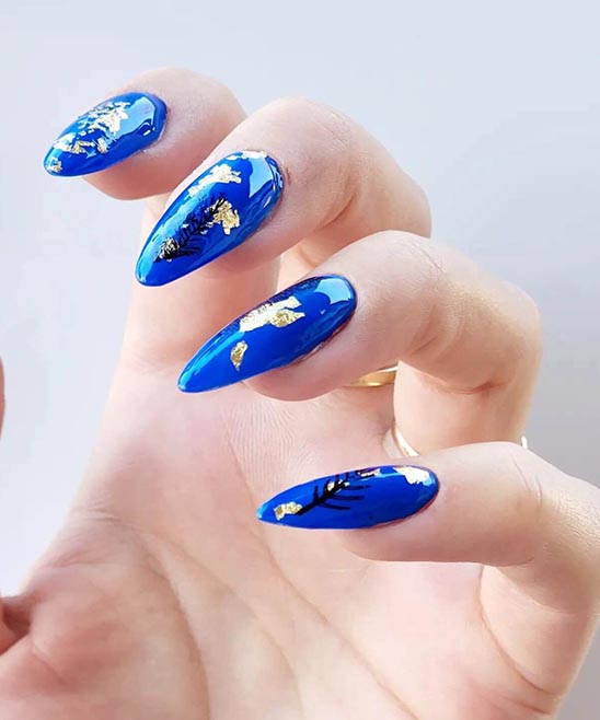 Elegant and Simple Almond-Shaped Nail Designs - TailoringinHindi