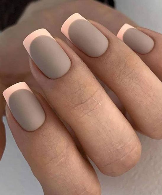 Modern French Tip Acrylic Nail Inspirations - TailoringinHindi