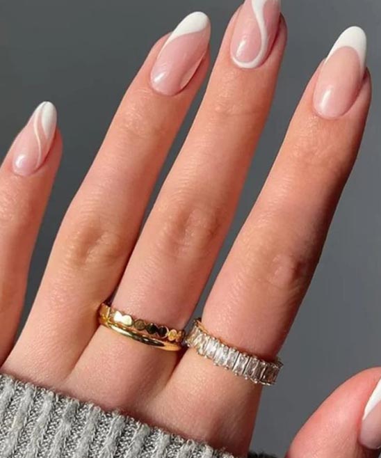 Elegance Redefined: White French Tip Almond Nails - TailoringinHindi Elegance Redefined: White French Tip Almond Nails - TailoringinHindi