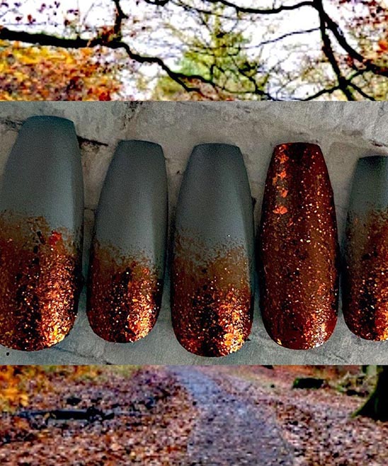 Molten Glam: Stunning Copper Nail Designs - TailoringinHindi