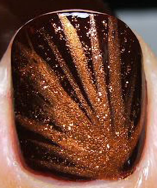 Molten Glam: Stunning Copper Nail Designs - TailoringinHindi