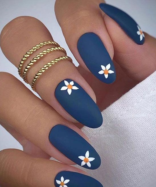 Cool Tones: Blue Nails Perfect for Fall Days - TailoringinHindi